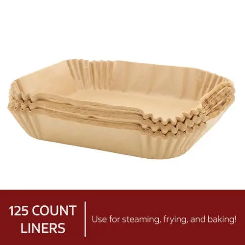 MEGACHEF Air Fryer Square Parchment Paper Liners