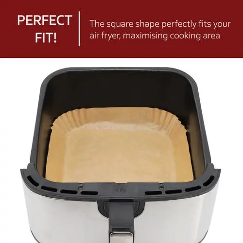 MEGACHEF Air Fryer Square Parchment Paper Liners