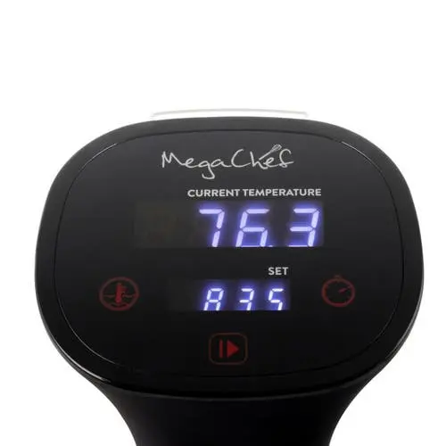 MEGACHEF Immersion Circulation Precision Sous-vide Cooker With Digital Touchscreen Display