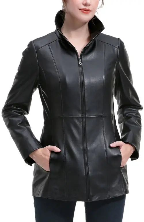 KIMI + KAI Amy Leather Jacket