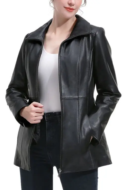 KIMI + KAI Amy Leather Jacket
