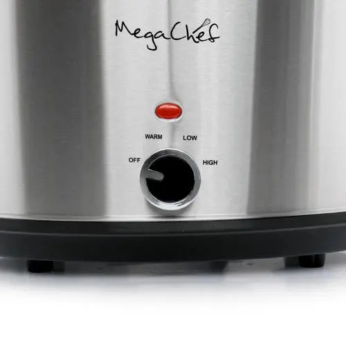 MEGACHEF 8 Quart Slow Cooker With Bonus Mini 0.6 Quart Warmer