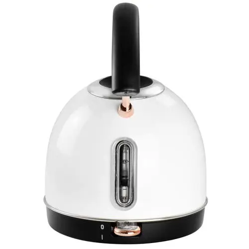 MEGACHEF 1.9 Quart Half Circle Electric Tea Kettle