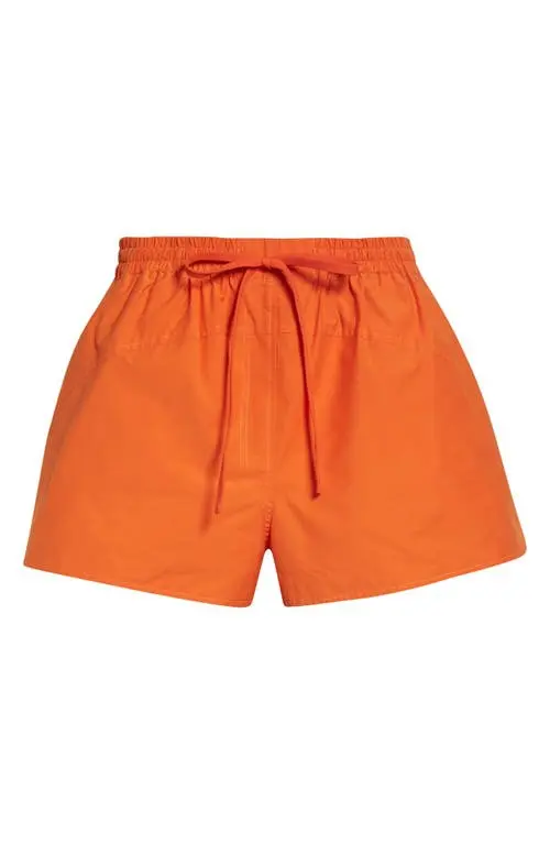 A.L.C. Camden Tie Waist Shorts - Persimmon
