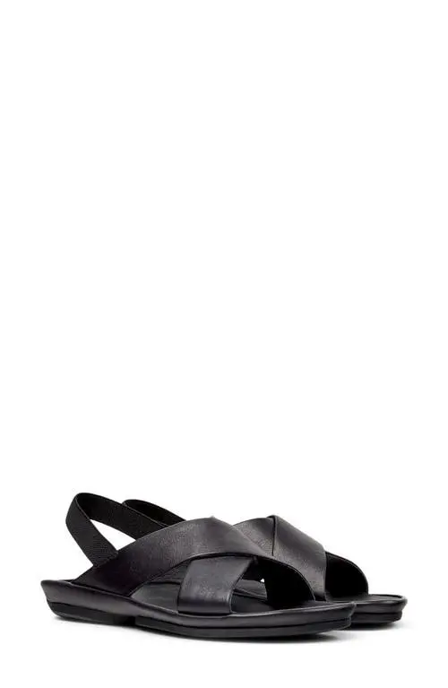 Camper Right Isla Slingback Sandal - Black