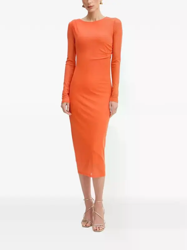 Patrizia Pepe Long-sleeve Dress - Orange