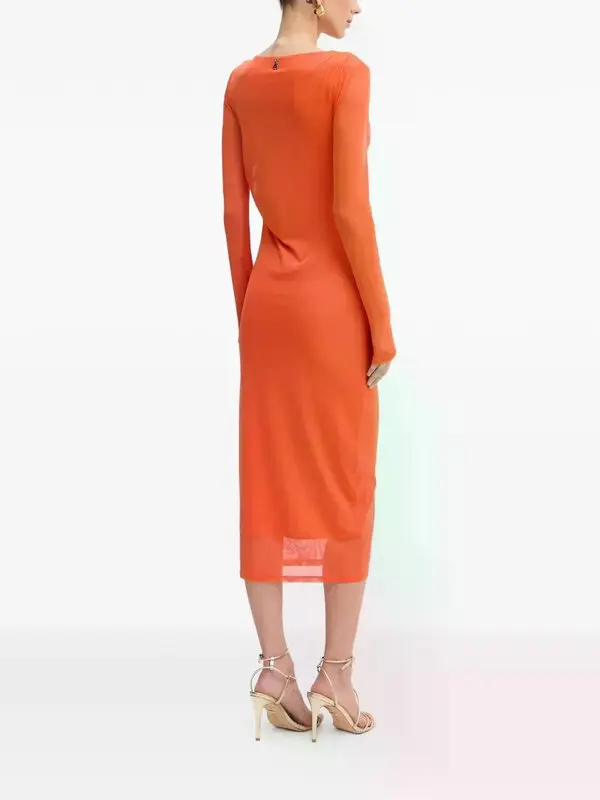 Patrizia Pepe Long-sleeve Midi Dress