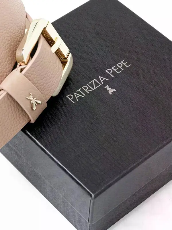 Patrizia Pepe Logo Buckle Belt
