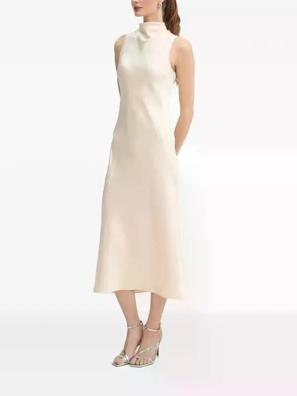 Patrizia Pepe High-neck Sleeveless Dress