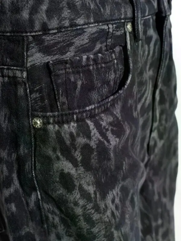 ALLSAINTS Blake Leopard Print Jeans