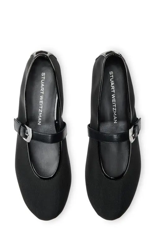 STUART WEITZMAN Sai Bareitall Mary Jane - Black