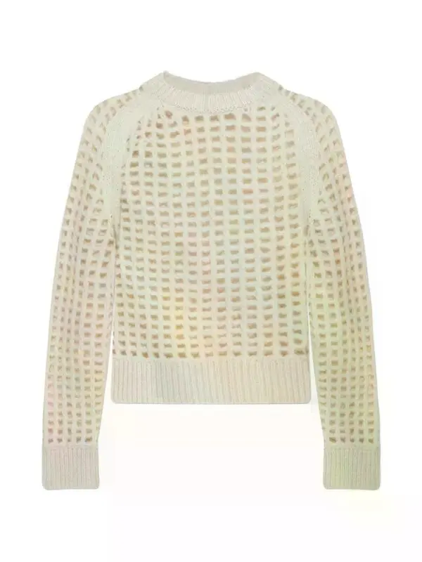 ALLSAINTS Suniva Open-stitch Sweater - Neutrals