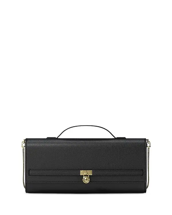 Michael Kors Hamilton Moderne Medium Clutch - Black