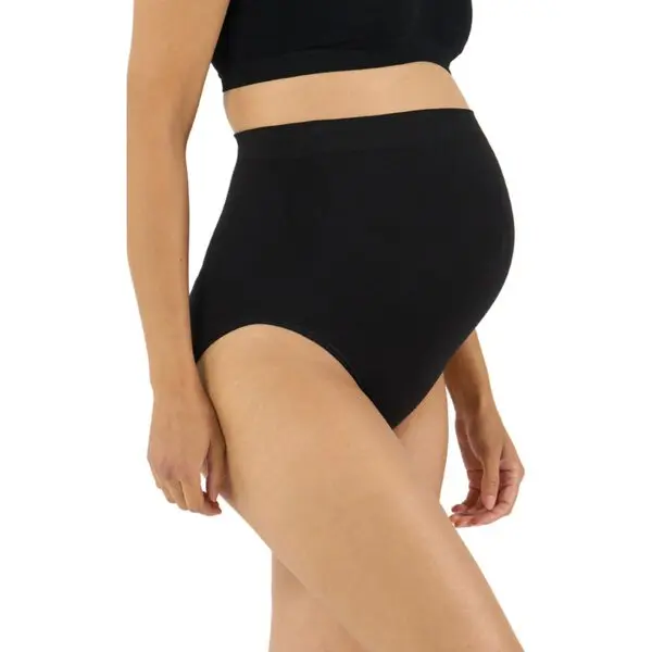 CACHE COEUR Essentiel Seamless Maternity Maxi Brief - Beige