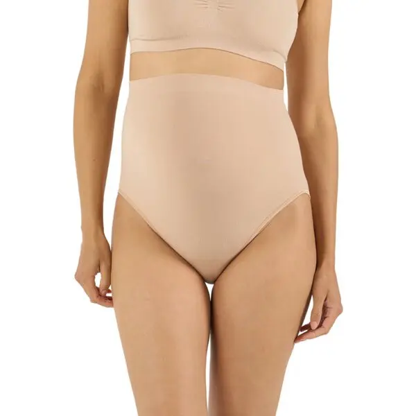 CACHE COEUR Essentiel Seamless Maternity Maxi Brief - Black