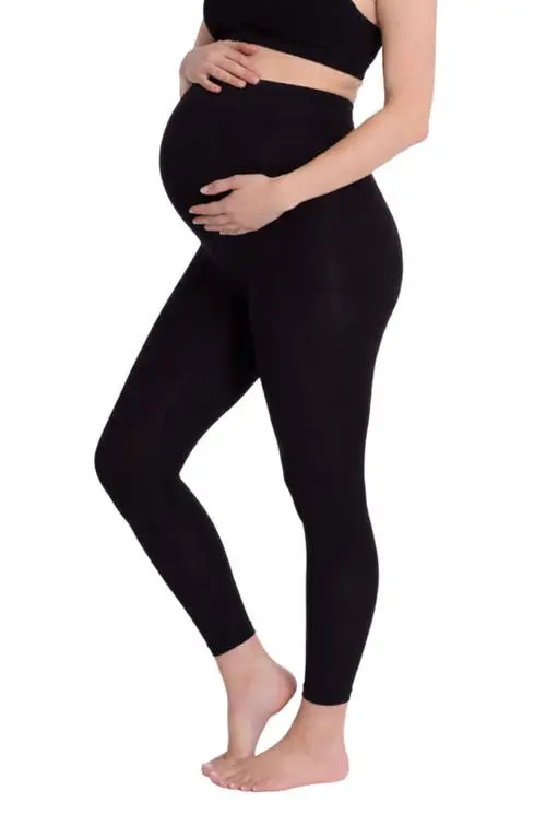 CACHE COEUR Essentiel Seamless Maternity Leggings - Black