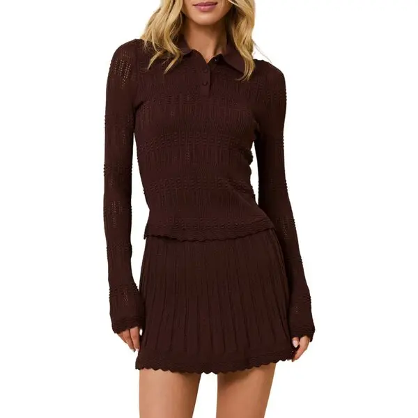 Solid & Striped The Debra Knit Sweater - Truffle