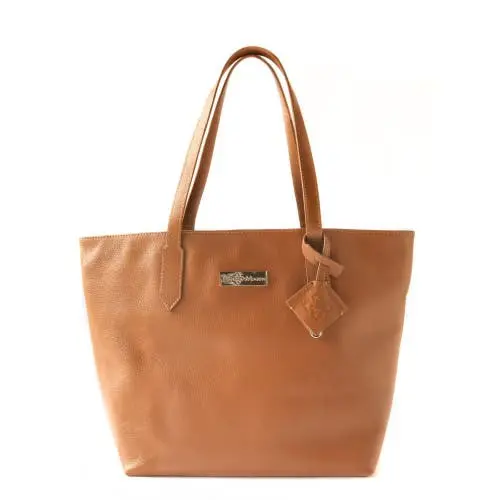 TIN MARIN Martina Leather Tote - Tan