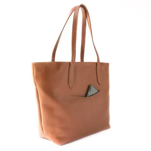 TIN MARIN Martina Leather Tote Bag - Tan