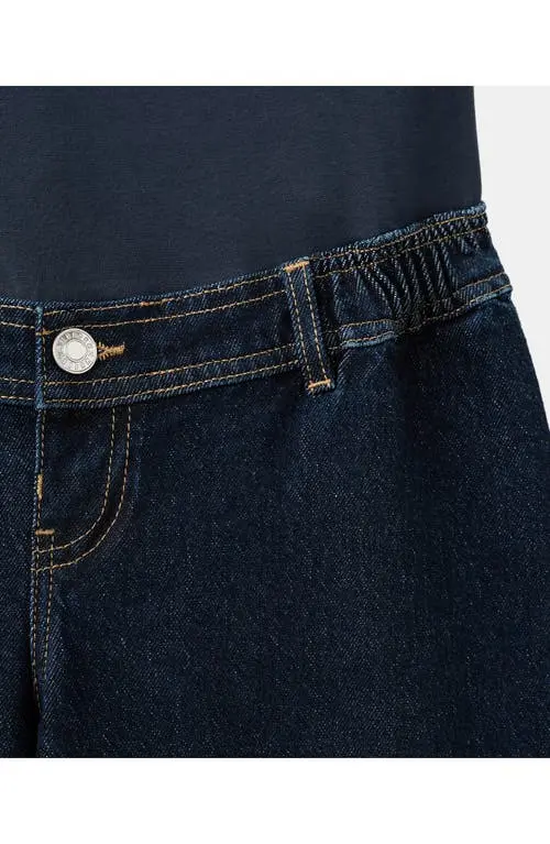Mango Over-the-bump Wide-leg Maternity Jeans