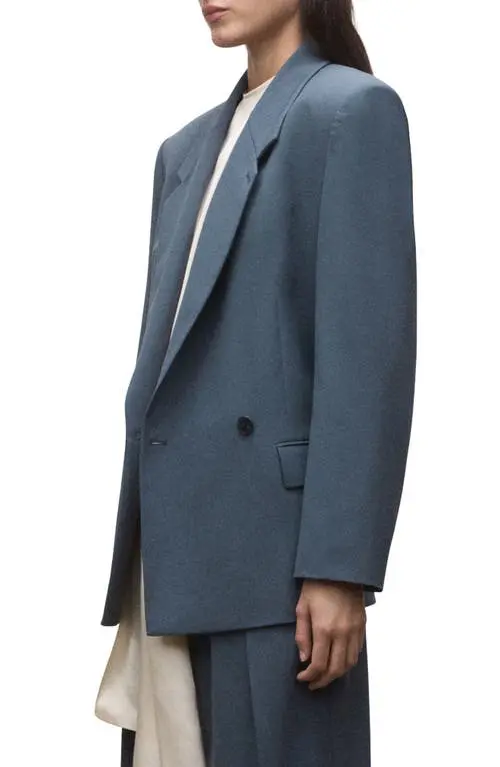 Mango Double Breasted Suit Jacket