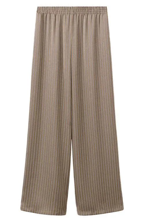 Mango Stripe Satin Pants