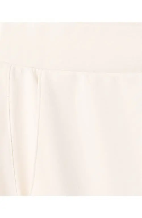 Mango Elastic Waist Cotton Pants