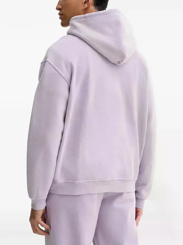 American Vintage Logo-print Hoodie - Purple