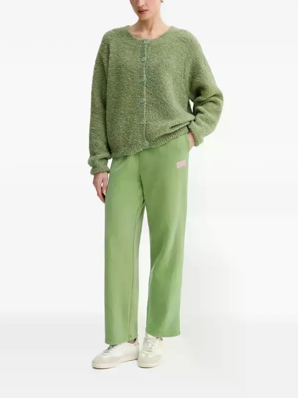 American Vintage Zolly Textured Cardigan - Green