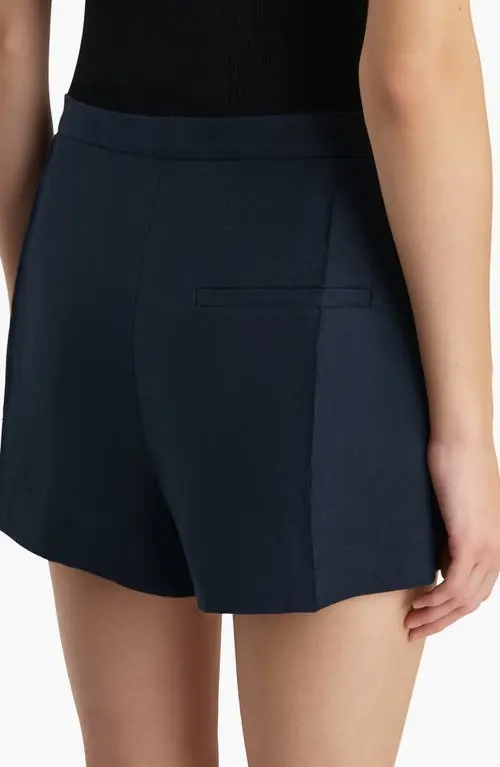 Khaite Blane Linen Suiting Shorts