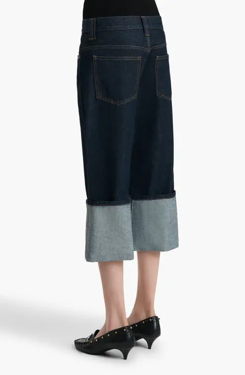 Khaite Boyle Ankle Wide Leg Jeans - Benson