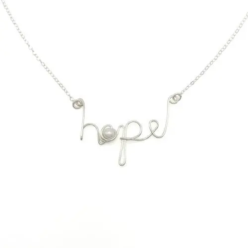 ALEGRIA ACCESSORIES Hope Sterling Necklace