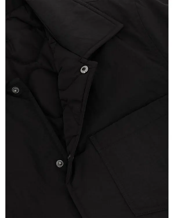 REISS Quilted Overcoat