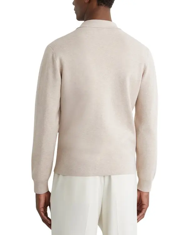 REISS Plaza Long Sleeve Ribbed Cardigan