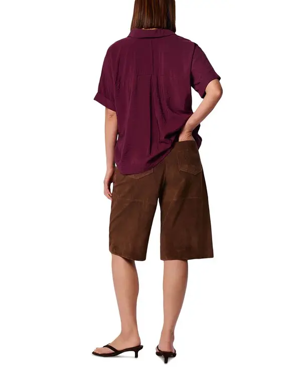 Whistles Sasha Relaxed Fit Shirt - Fig