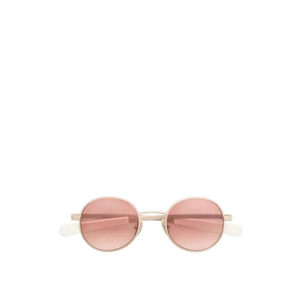 Moncler Centro Oval Sunglasses - Beige