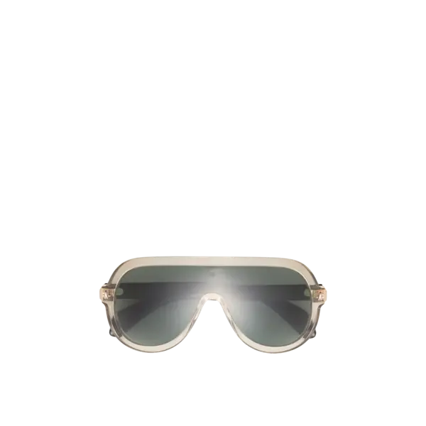 Moncler Sunsette Pilot Sunglasses - White