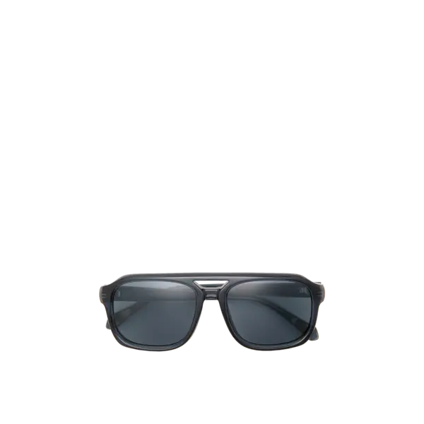 Moncler Vantos Rectangular Sunglasses - Blue