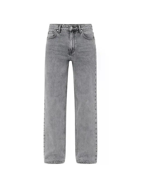 Karl Lagerfeld Barrel-leg Denim - Grey