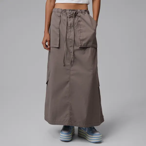 JORDAN Chicago Parachute Skirt - Grey