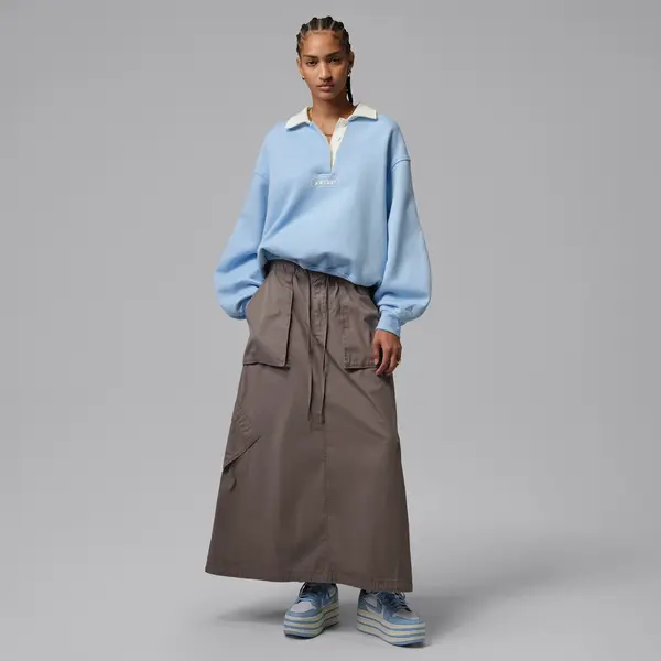 JORDAN Parachute Maxi Skirt