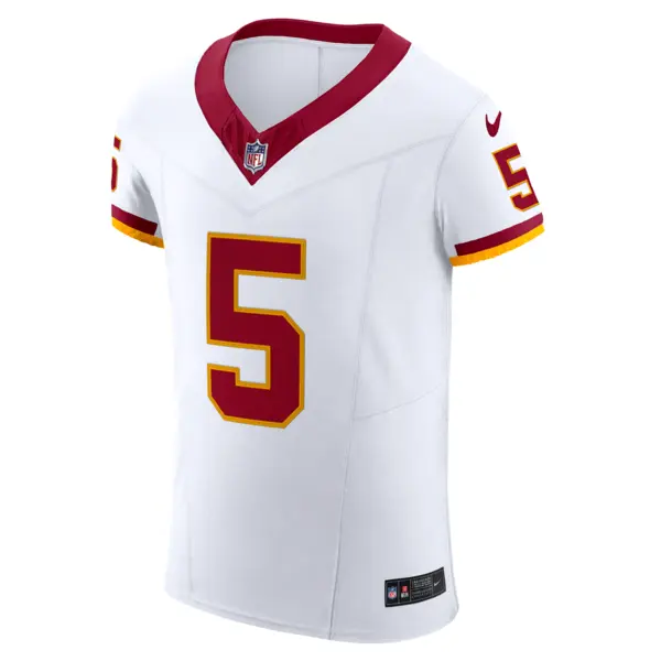 Nike Jayden Daniels Washington Commanders Dri-fit Nfl Elite Jersey - White