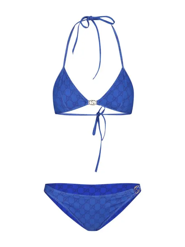 Gucci Gg' Bikini - Blue