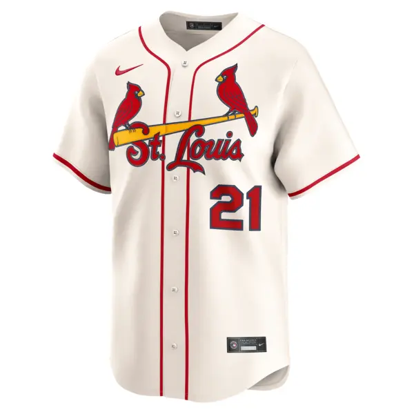 Nike Lars Nootbaar St. Louis Cardinals Dri-fit Mlb Limited Jersey - Brown