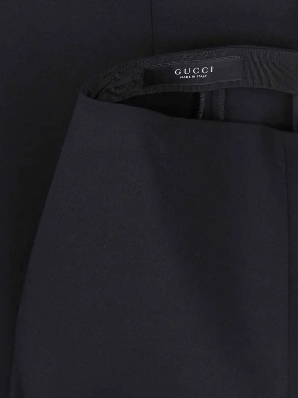 Gucci Technical Stretch Wool Trousers