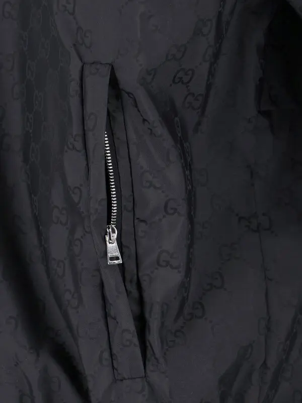 Gucci Jacquard 'gg' Nylon Jacket