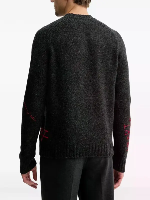 Zadig&Voltaire Jordan Embroidered Sweater - Grey