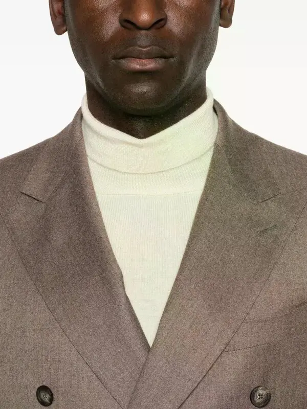 Tagliatore Double-breasted Suit - Brown