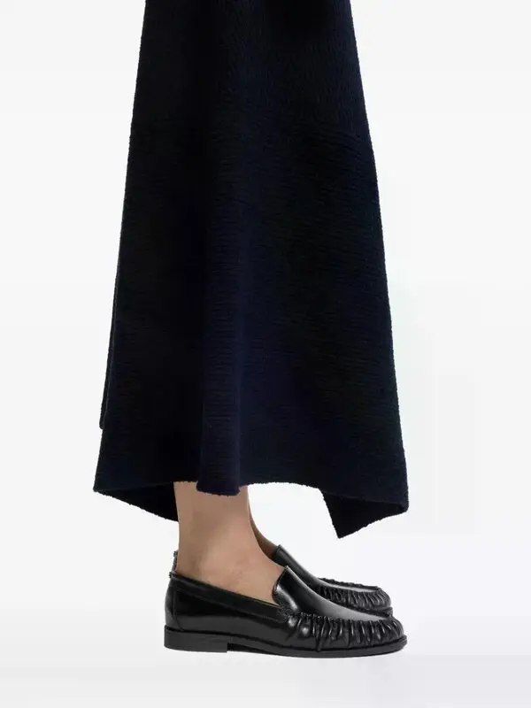 BOSS Ruched Detail Loafers