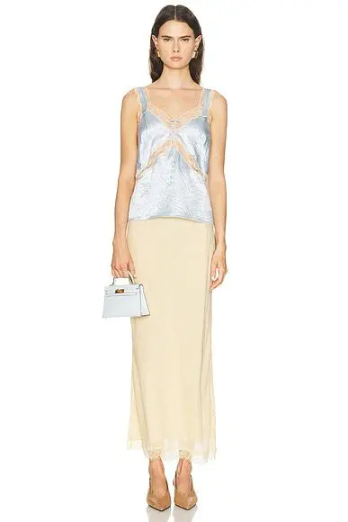 Marc Jacobs Satin Lace Slip Top